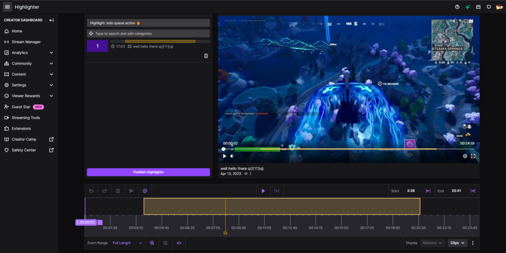 Twitch Highlights vs Clips: What is the Difference? – Sizzle Blog