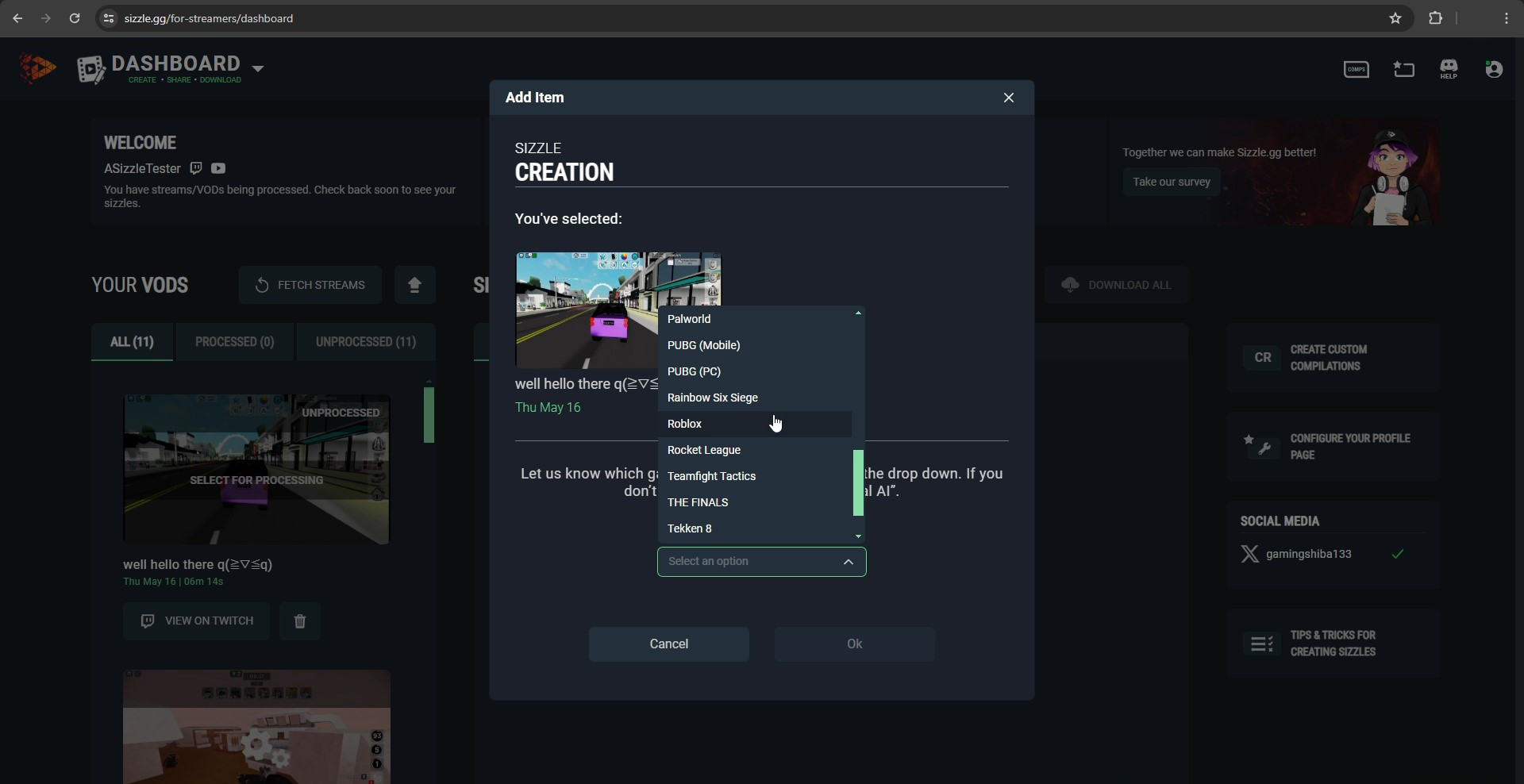 How to Get Automatic Highlights of Your Roblox Gameplay – Sizzle Blog